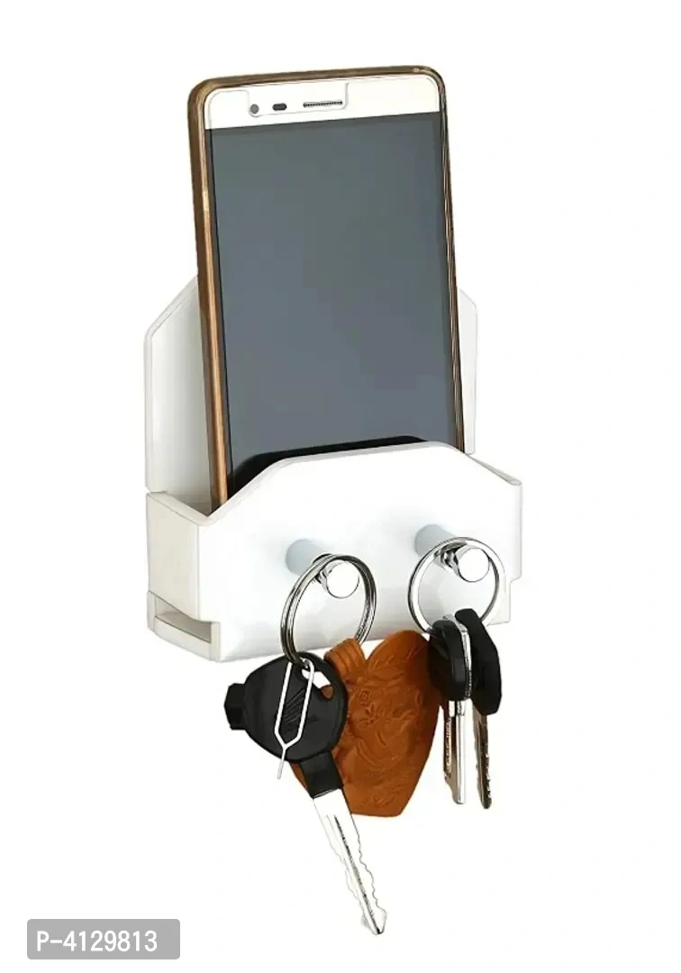 Buy Acrylic Mobile Phone Stand, Holder for Smartphones with Key Stand ...