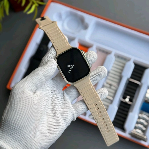 7 in 1 Strap Series 8 Ultra 49 MM Smartwatch Combo Pack, Hiwatch ...