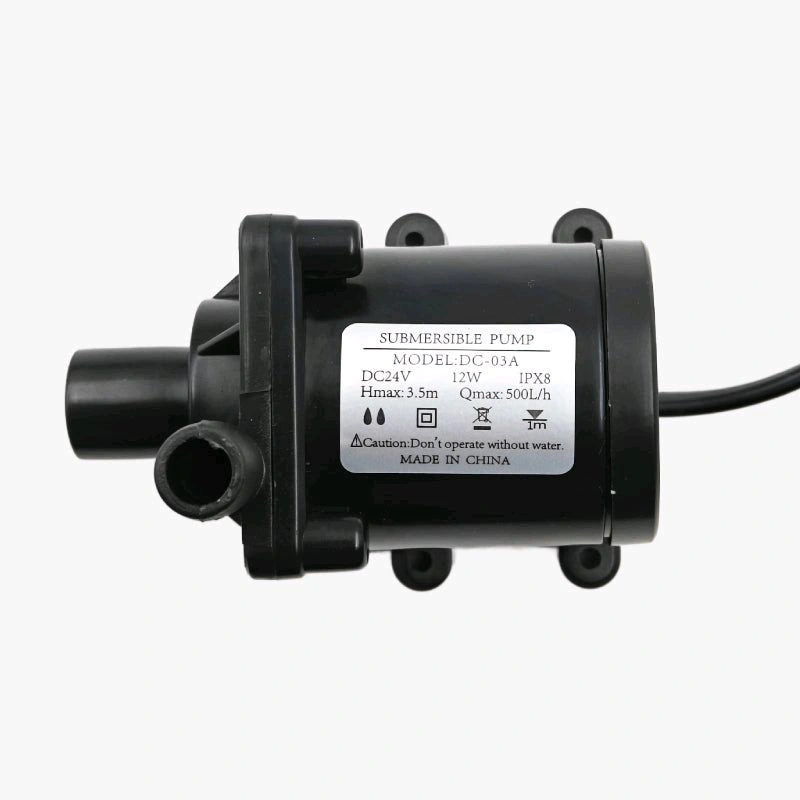 Mini 24V DC 12W Brushless Submersible Solar Water Pump Motor Q9 C4