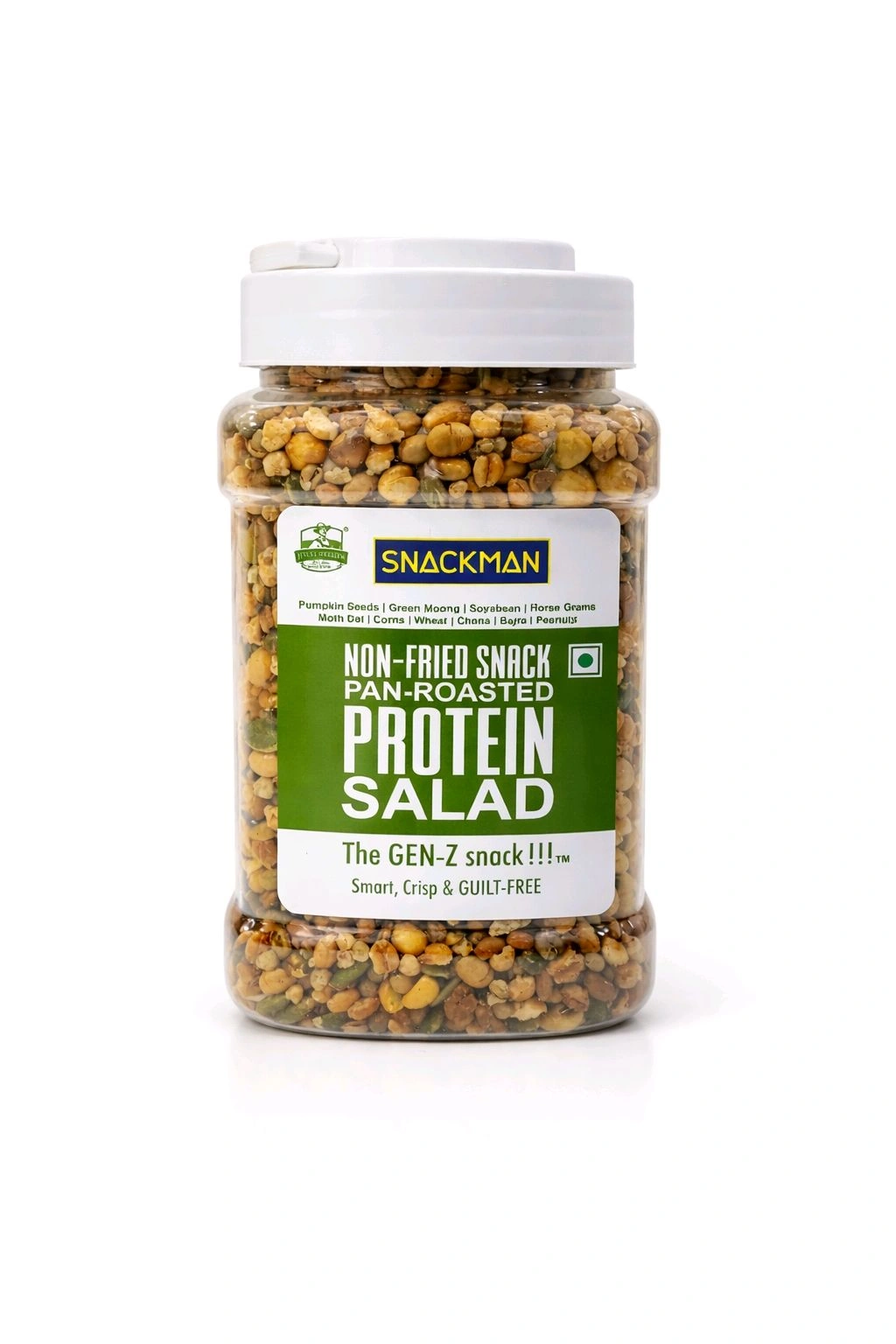 Snackman Protein Salad 450gm | Pan Roasted Healthy Snack
