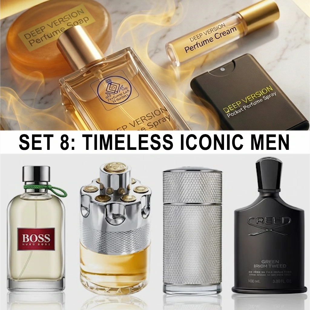 DEEP VERSIONS COMBO SET 8: TIMELESS ICONIC MEN