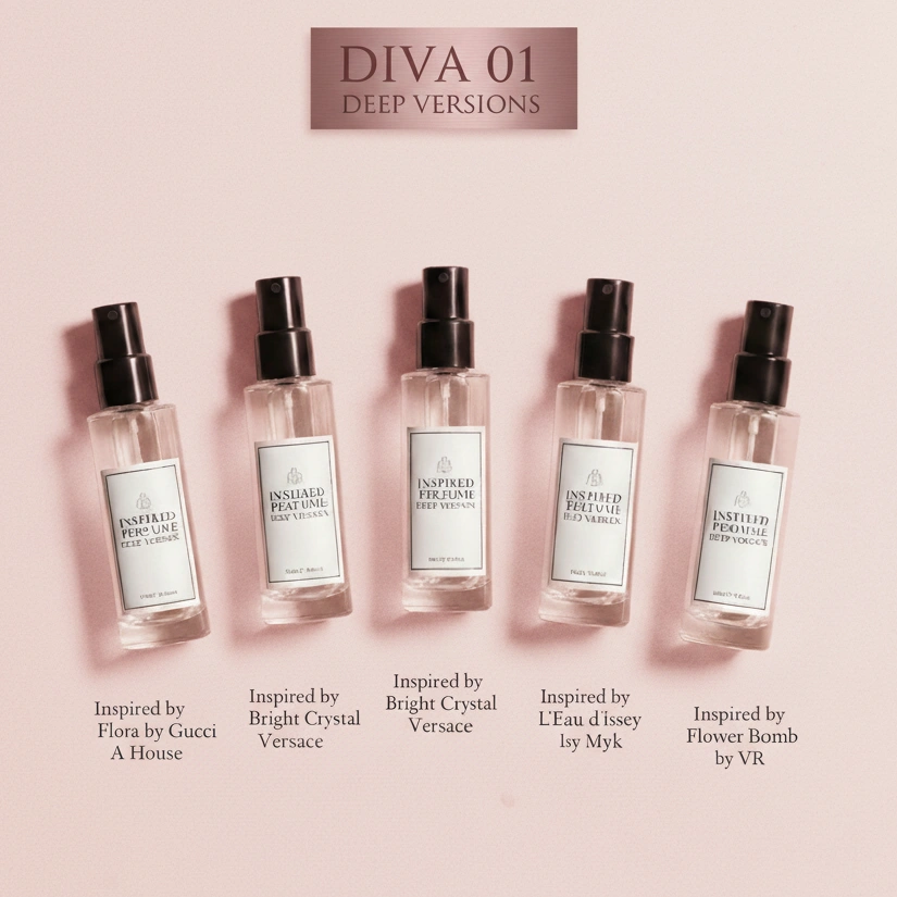 DIVA 01 Deep Versions - NANO Spray Set of 5