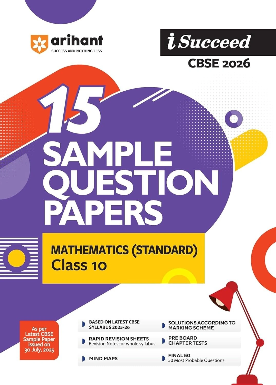 Arihant I Succeed CBSE Sample Question Papers MATHEMATICS (Standard ...