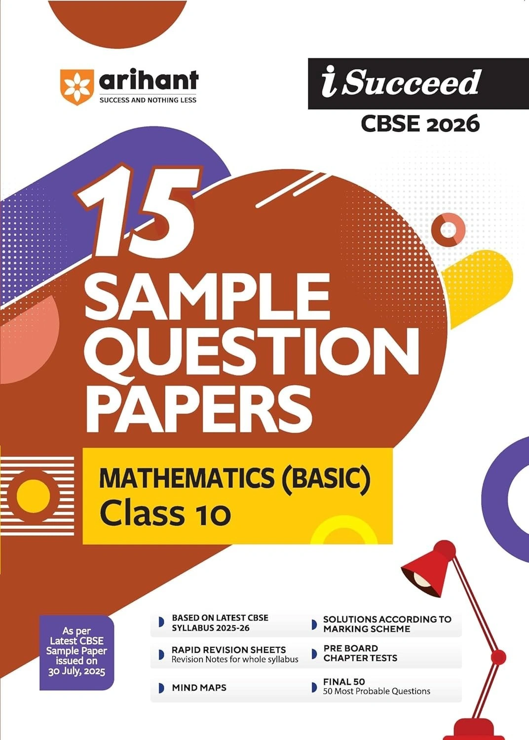Arihant I Succeed CBSE Sample Question Papers MATHEMATICS (Basic) | 15 ...