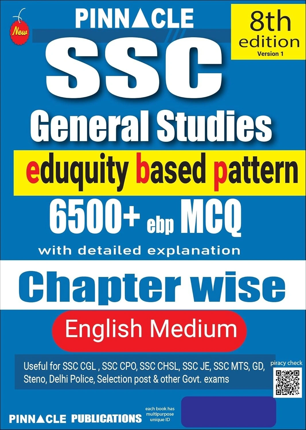 SSC general studies 6500+ epb MCQ I eduquity based pattern I chapter ...