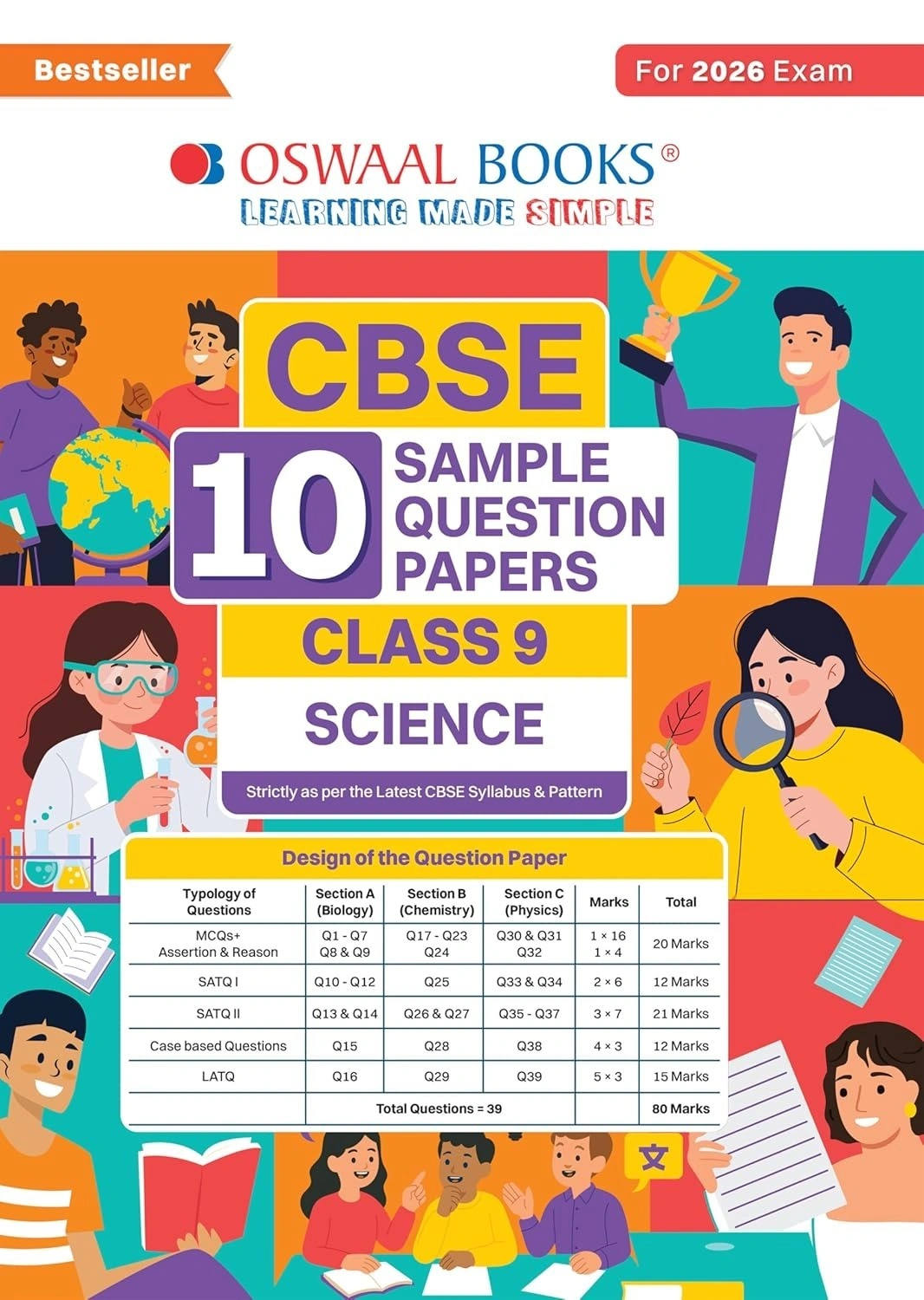 Oswaal SCIENCE Sample Question Papers | Strictly as per Latest Syllabus ...