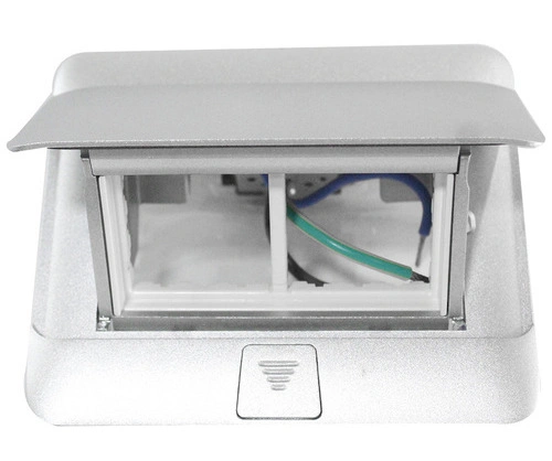 Legrand 4M Popup Box Matt Aluminium (054011)