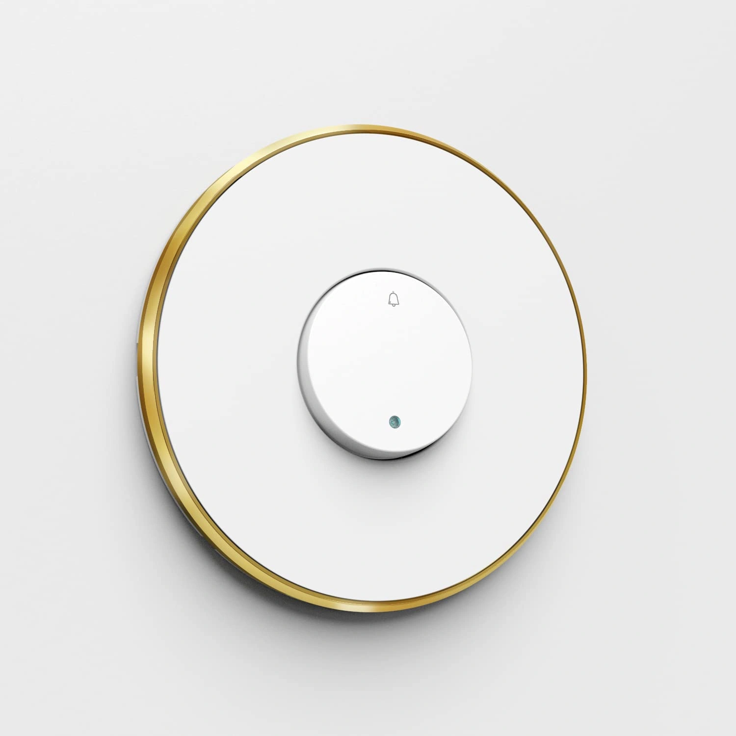 Saturn Misty Gold Obel Bell Push 6A 2M, 8426 Anchor