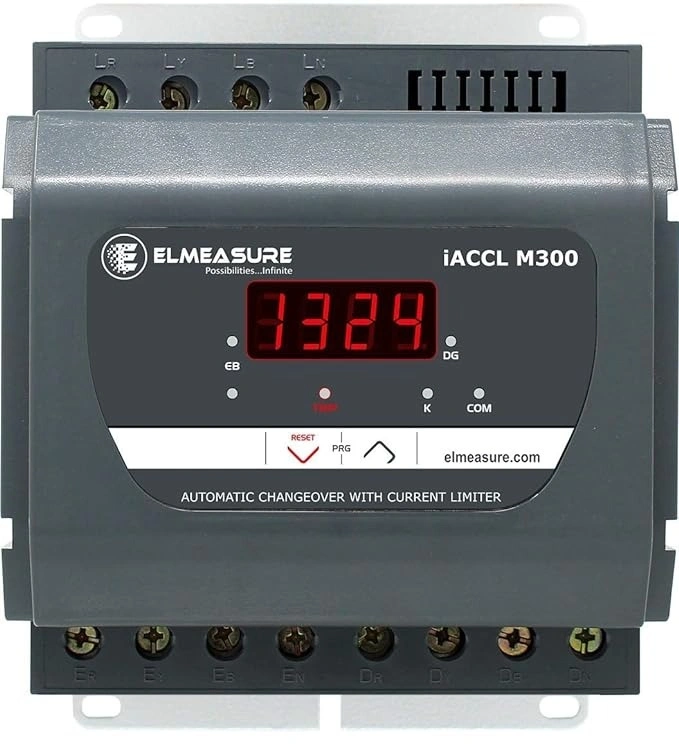 Elmeasure 40A Three Phase ACCL (Automatic Phase Changeover with Current ...