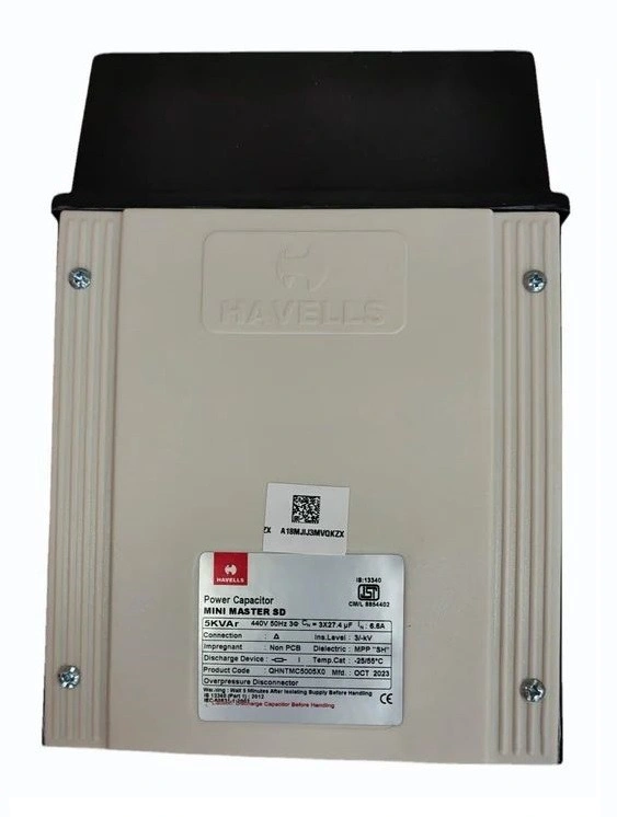Havells Capacitor 2 KVAR Square Normal Duty (Master)