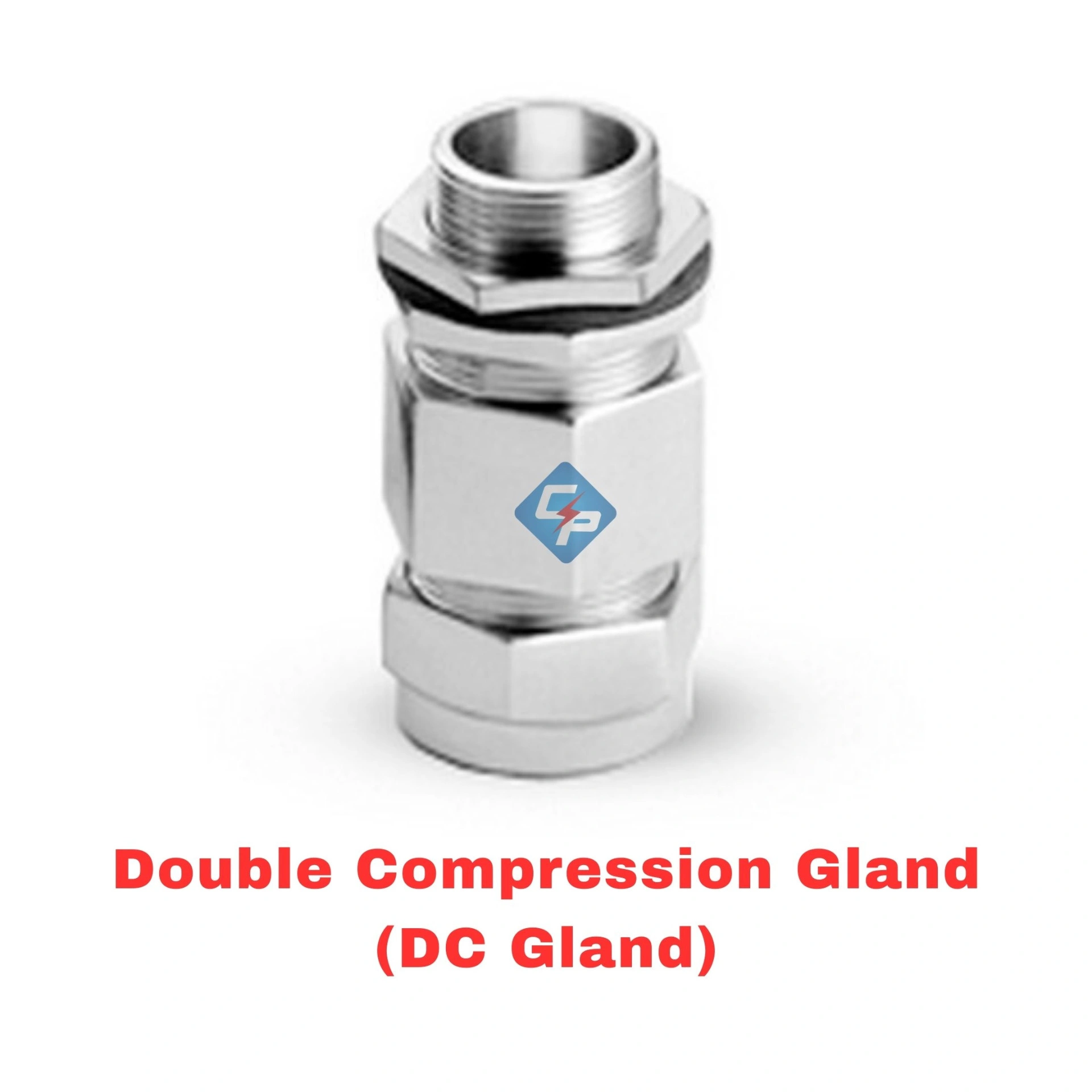 19MM 3/4" Double Compression Brass Cable Gland