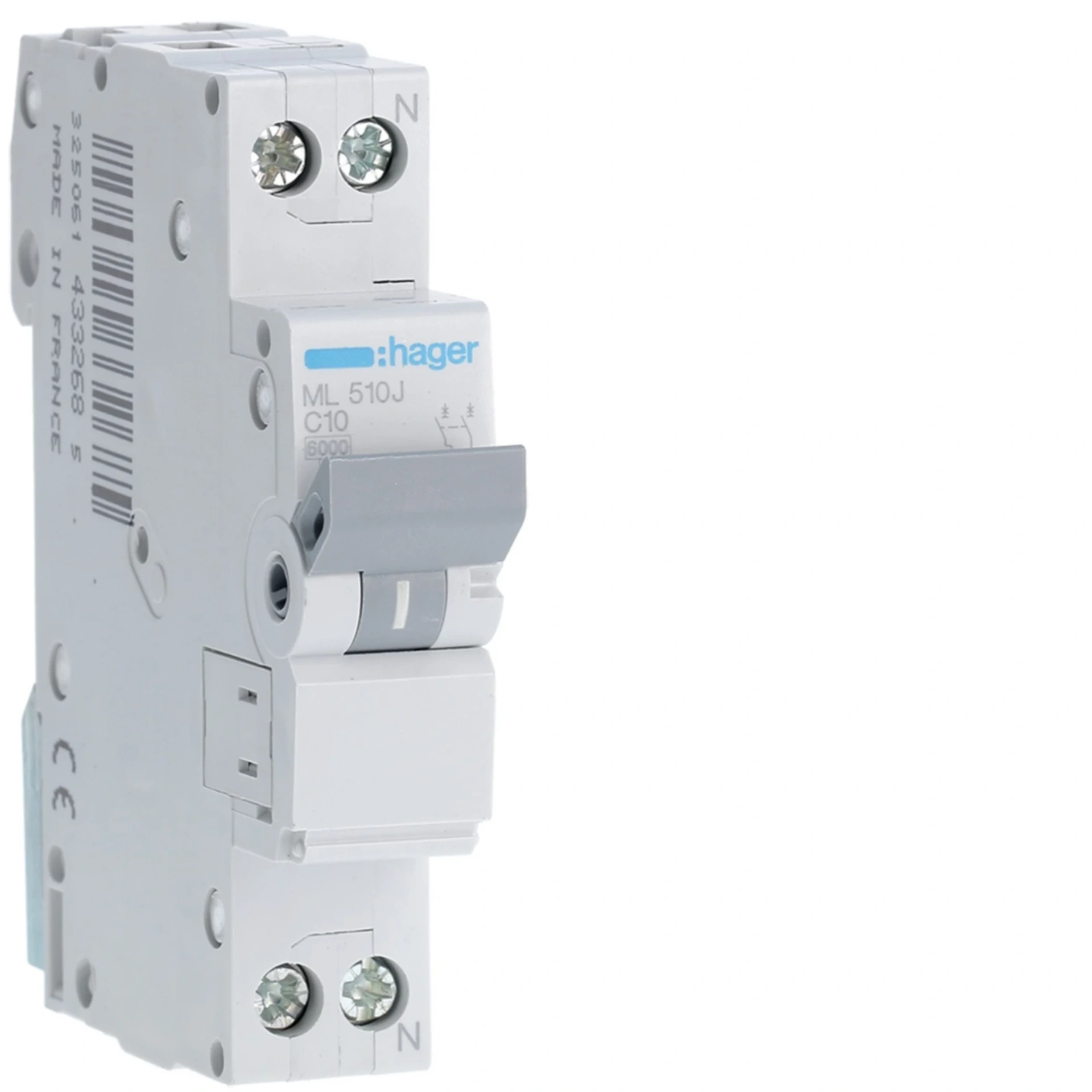 32A SPN MCB 1 Module 6kA "Hager" (ML532J)