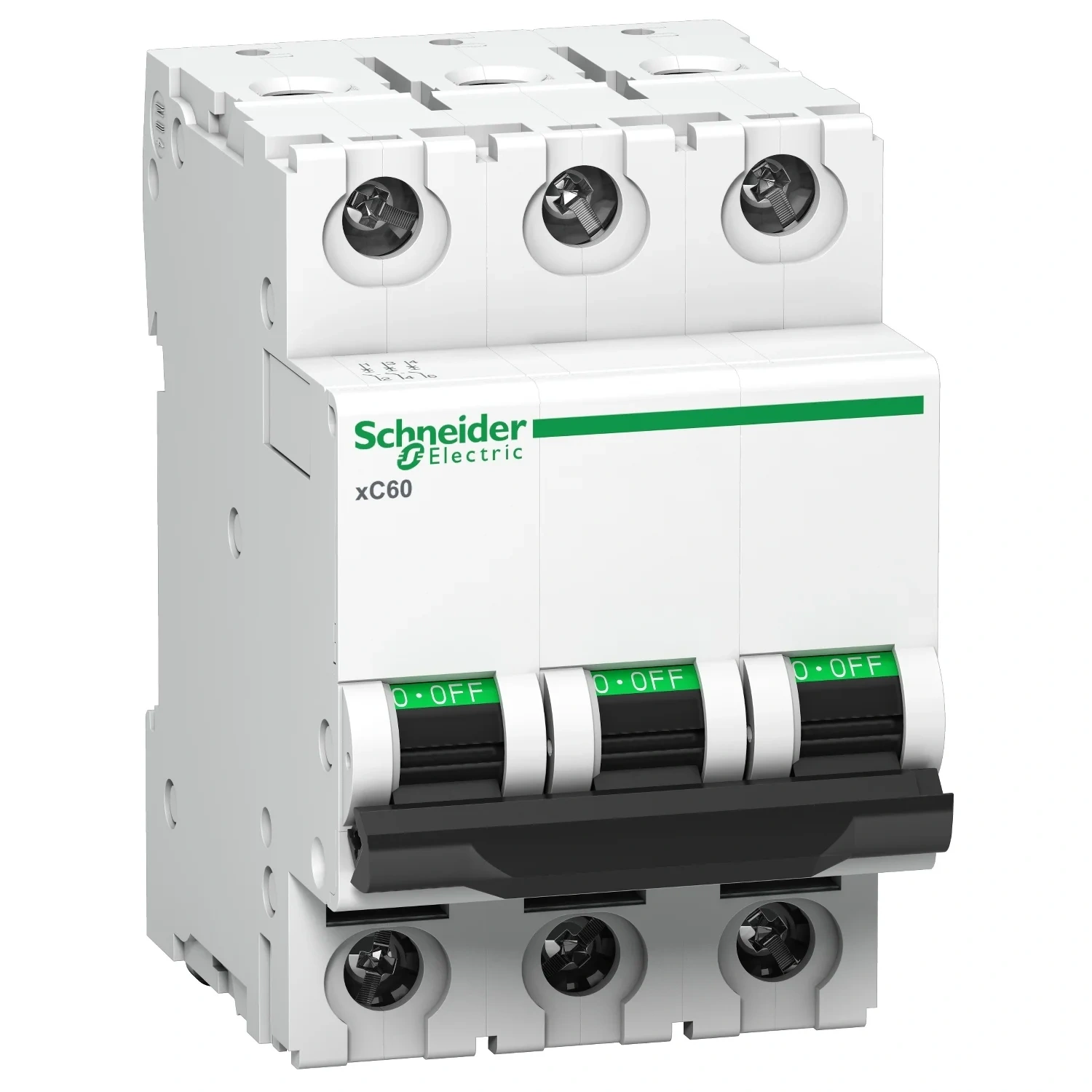 10A TP MCB 10kA 'C' Curve Acti9 Schneider
