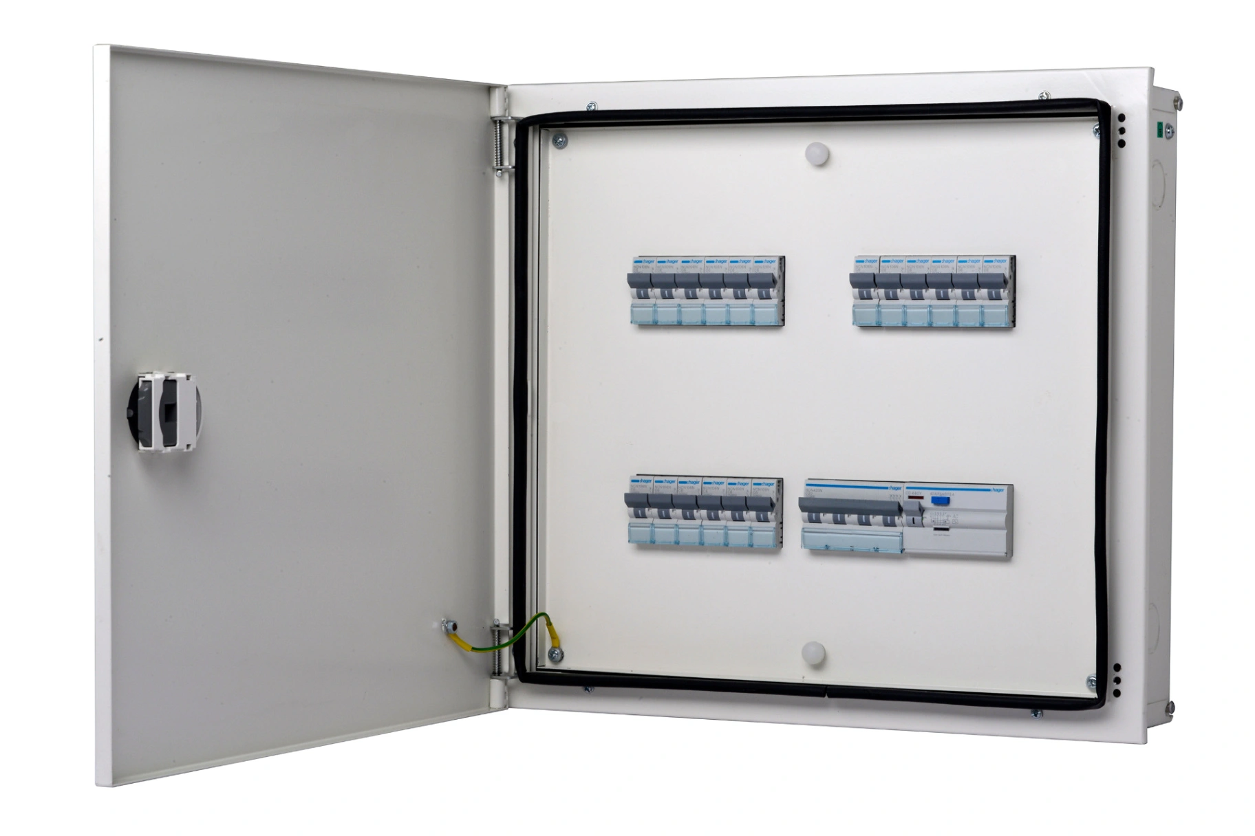 4 Way TPN DD Distribution Board Hager