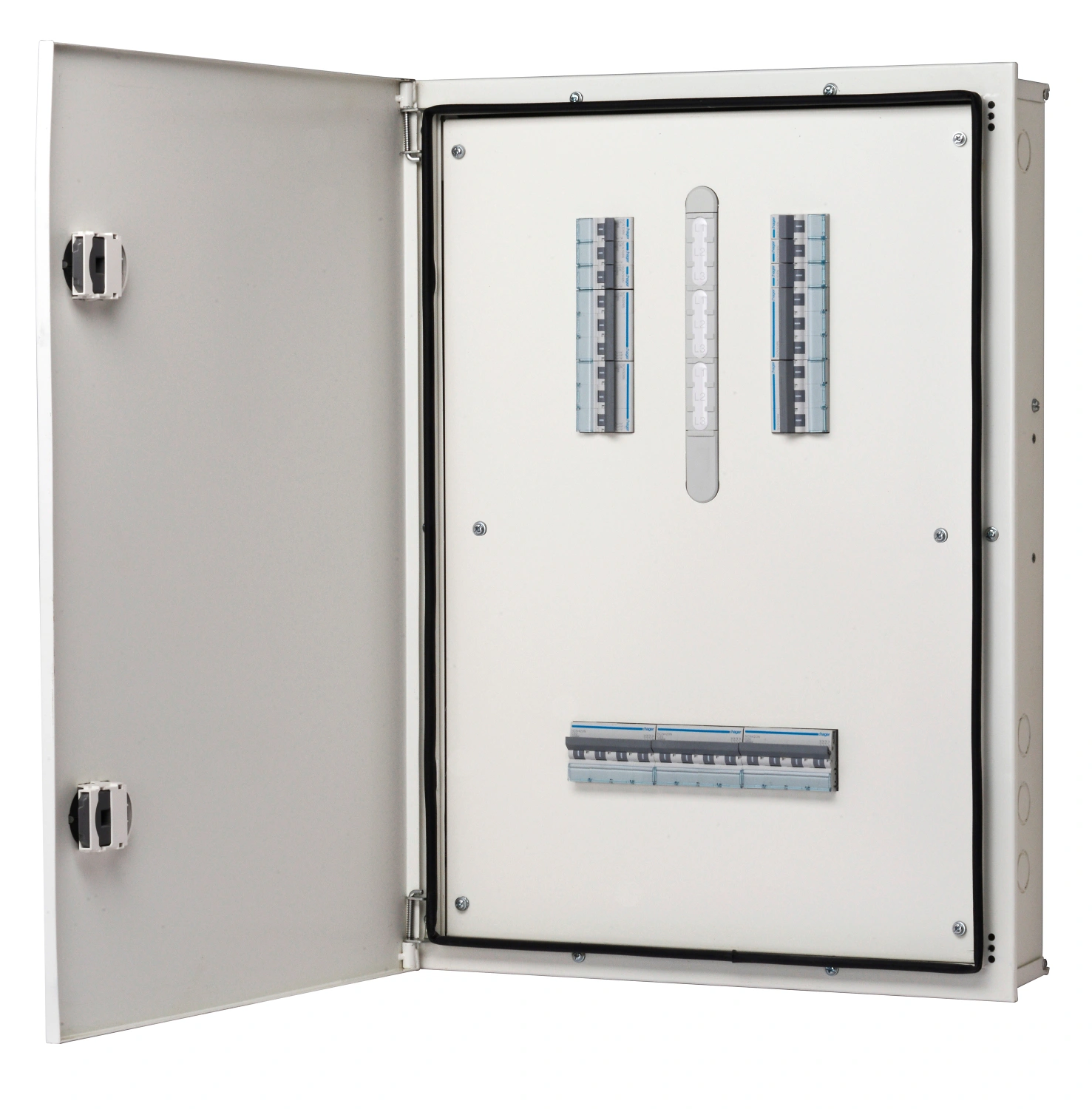 6 Way Vertical TPN DB (MCB Incomer) Hager