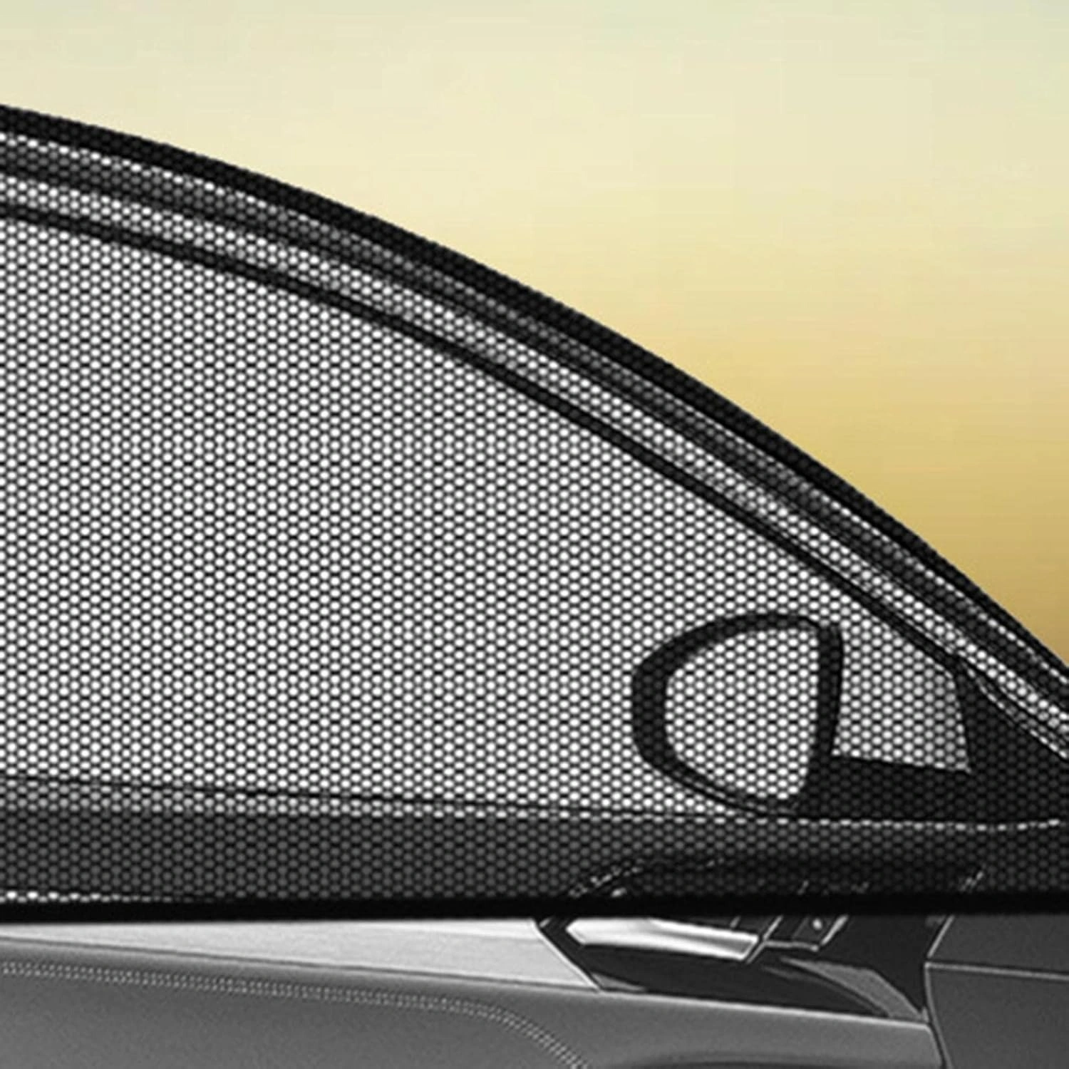 Set of 4 High-Quality Car Window Covers - Shades for Front And Rear ...