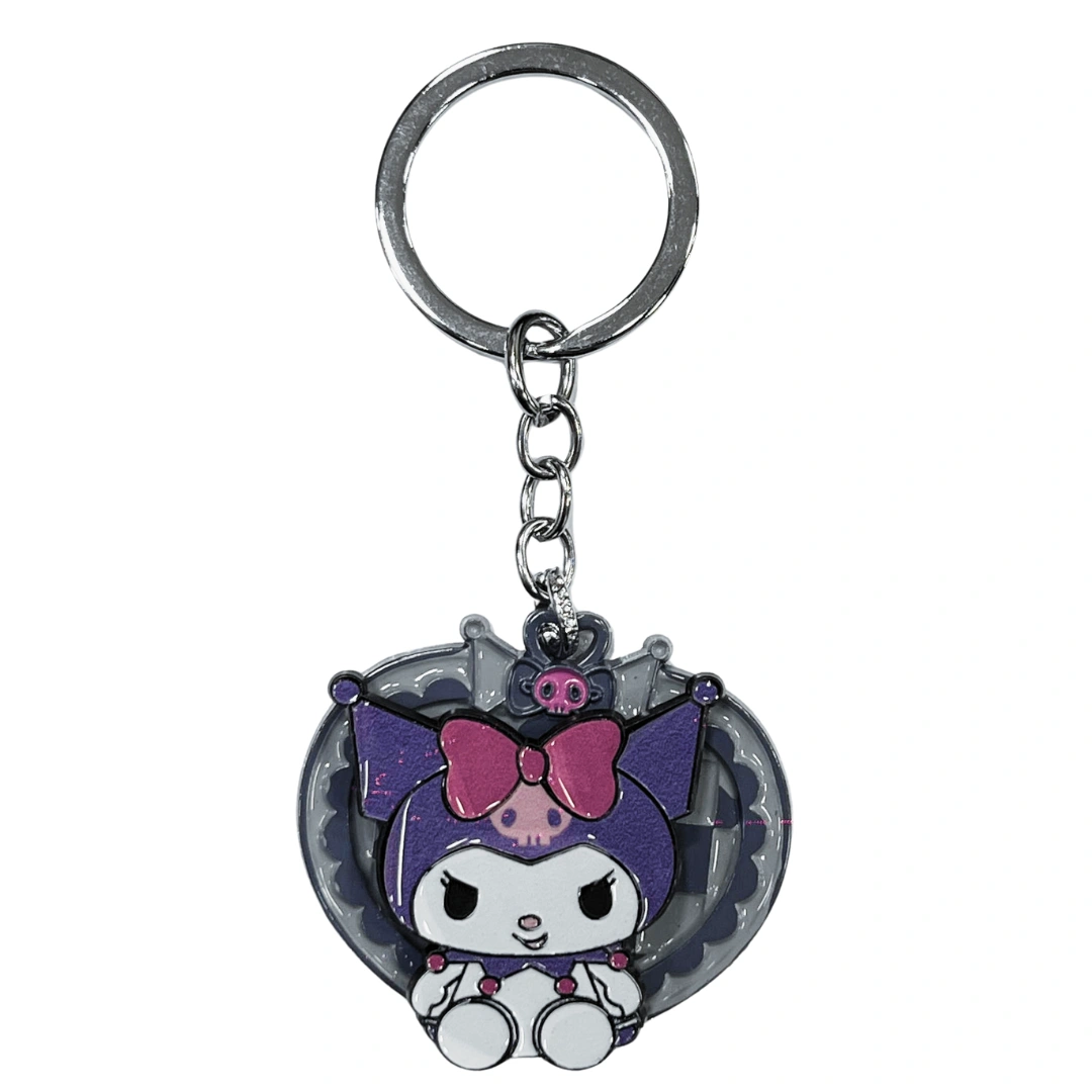Sanrio - Zinc Alloy Rotating Keychain – Stylish 360° Spinner Key Ring ...