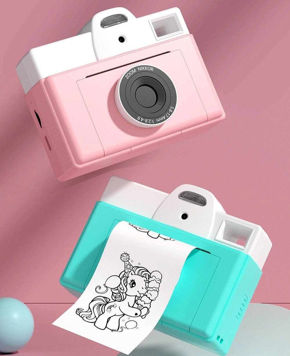 Mini printer camera | Portable Thermal Transfer Printer - Compact, High ...