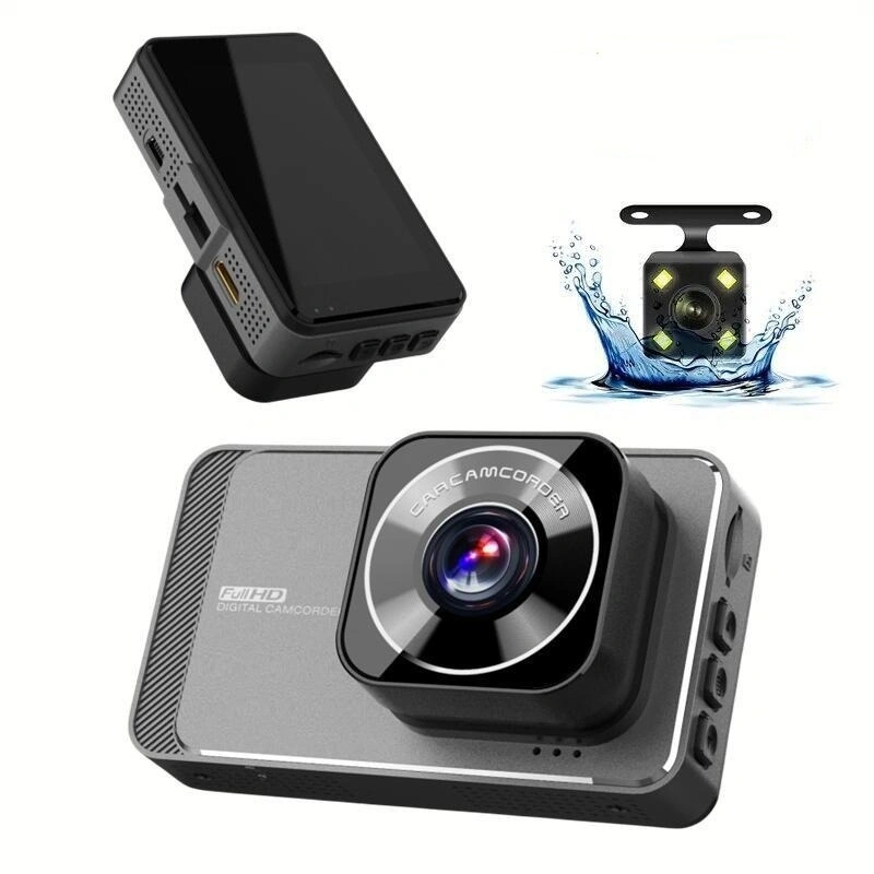 M78 | 4K Dual-Channel Dash Cam | Front & Rear Camera, Night Vision, WiFi, G-Sensor & Loop Recording