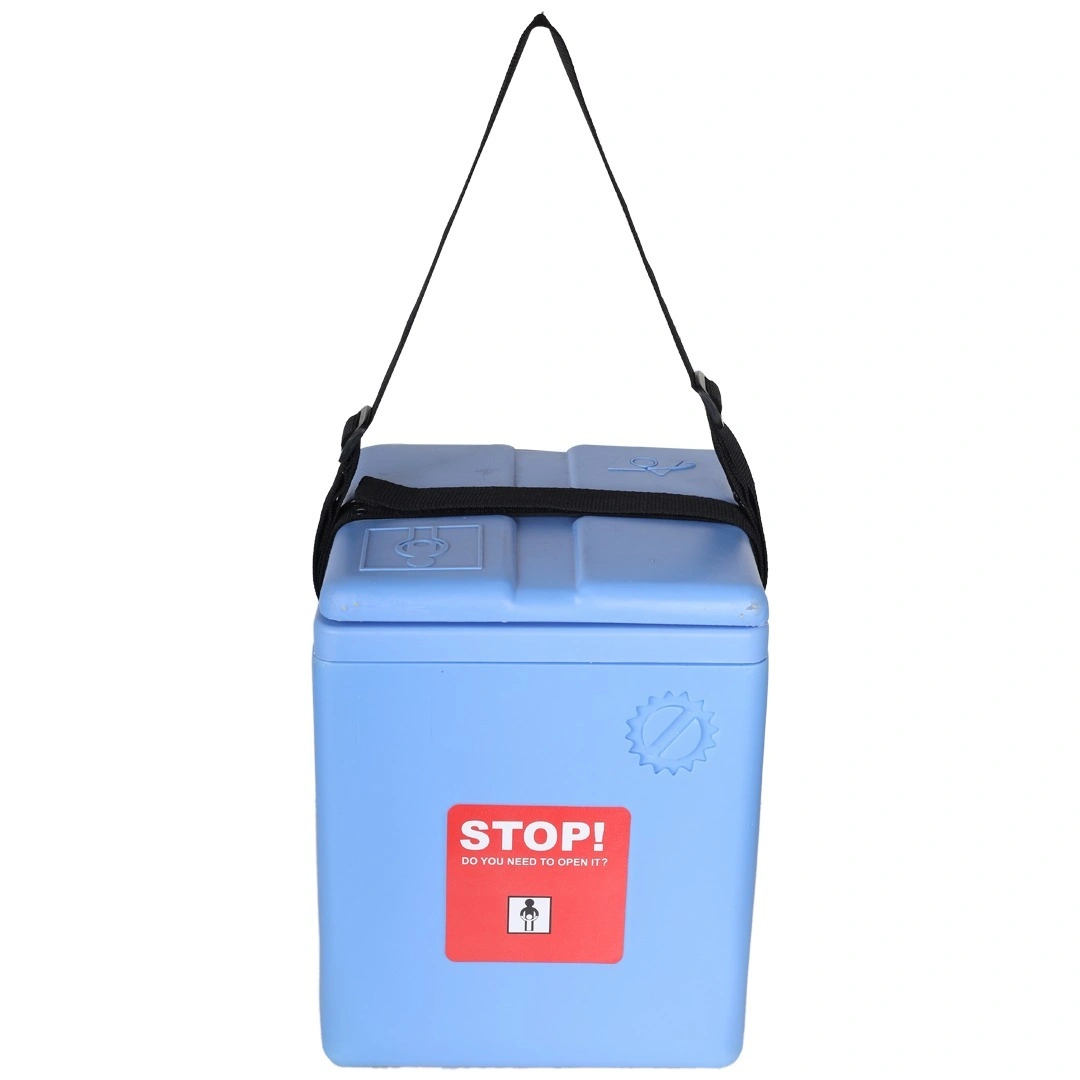 FAIRBIZPS 4 Ice Pack Vaccine Storage Carrier Box Portable CFC- Free ...