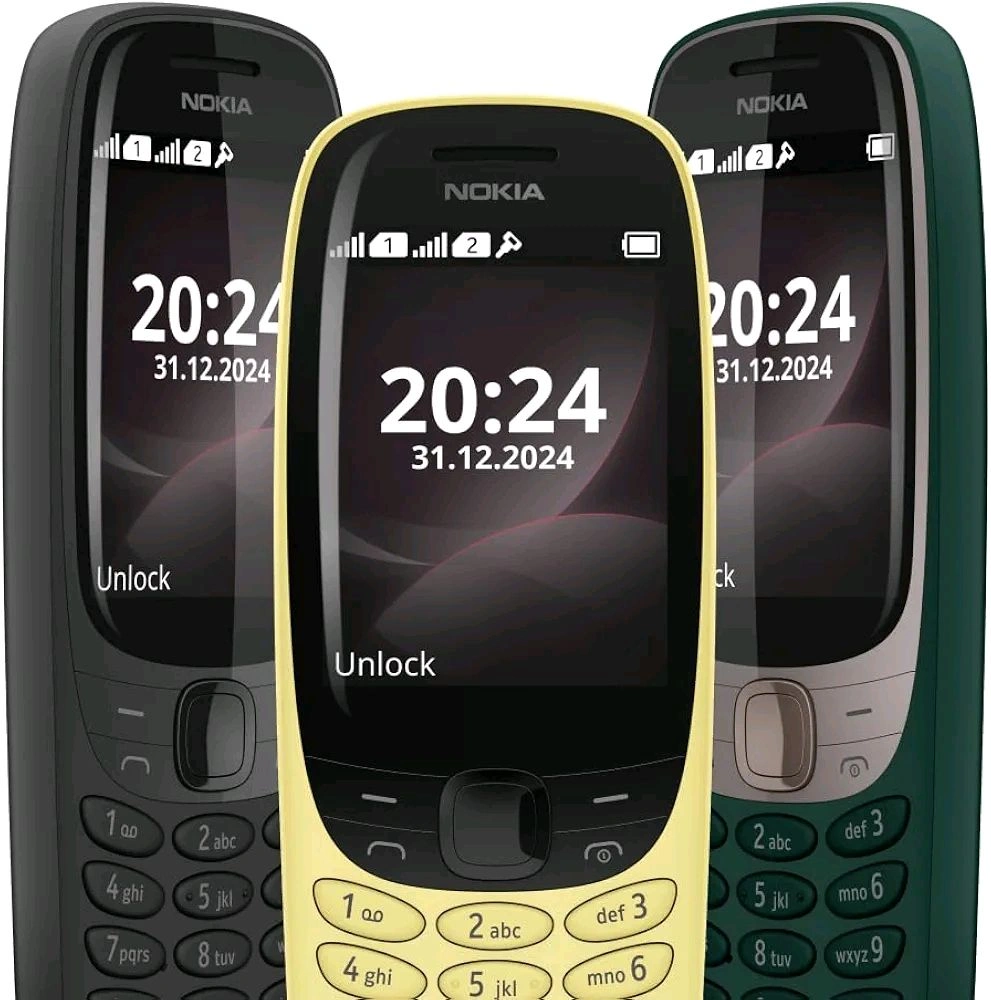 Nokia 6310 Dual SIM Keypad Phone with a 2.8” Screen, Wireless FM Radio ...