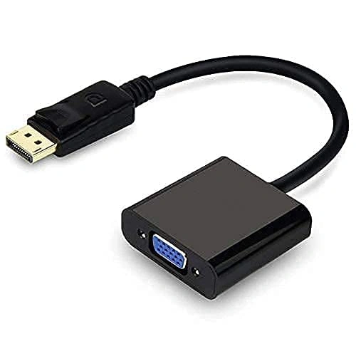 Display Port Male Cables 1080P HDMI Female To VGA Male With Audio ...