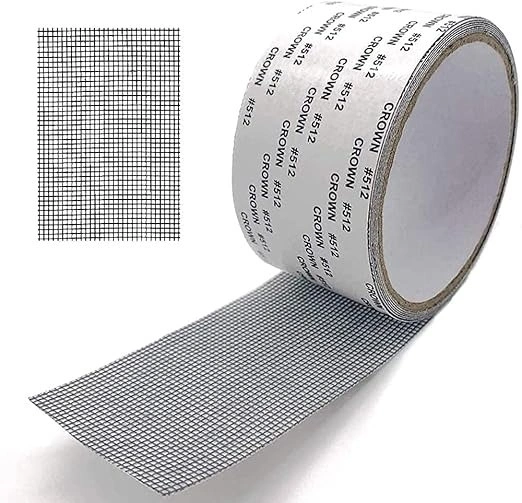 Window Screen Repair Tape Strong Adhesive Fiberglass Mesh Tape for ...