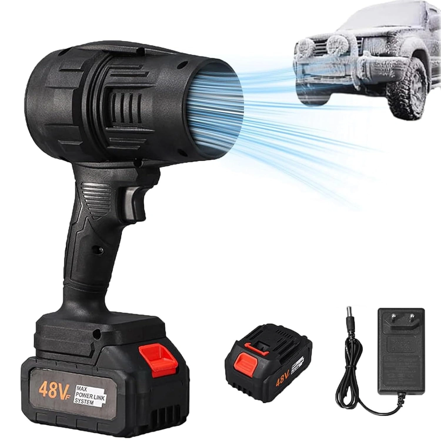 VILOLENT AIR BLOWER, Violent Fan 48V Cordless Air Blower | 35000PA ...