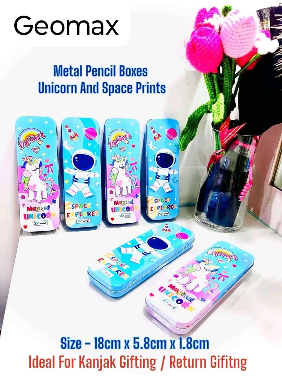 Tin pencil box Kanjak