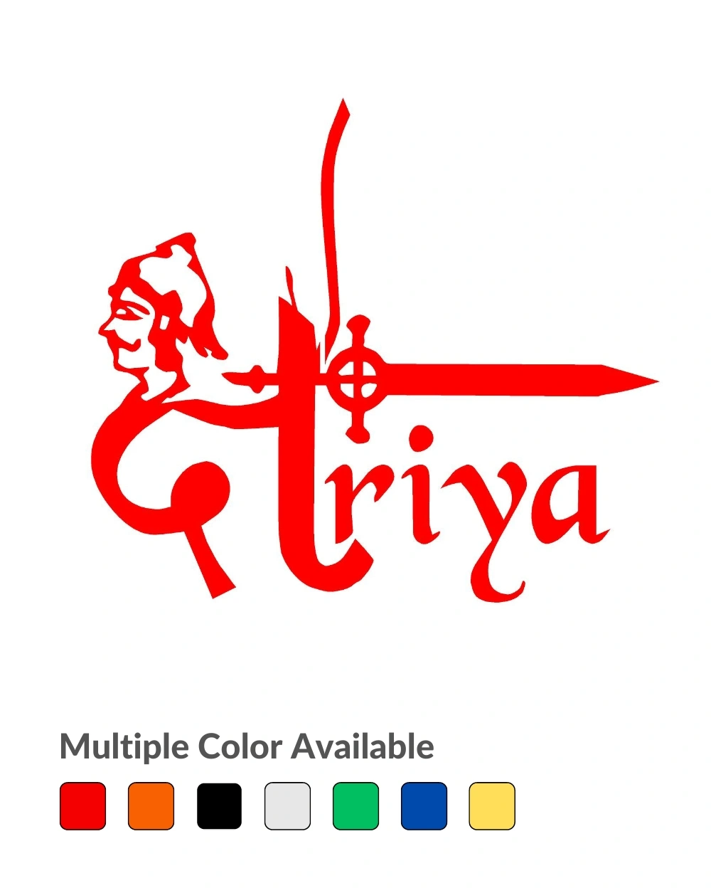 Kshatriya Symbol Sticker