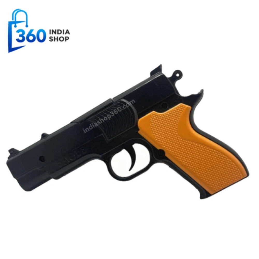 EAGLE Zippy Ring Cap Gun Pistol Realistic Look - Comes with Cover ...