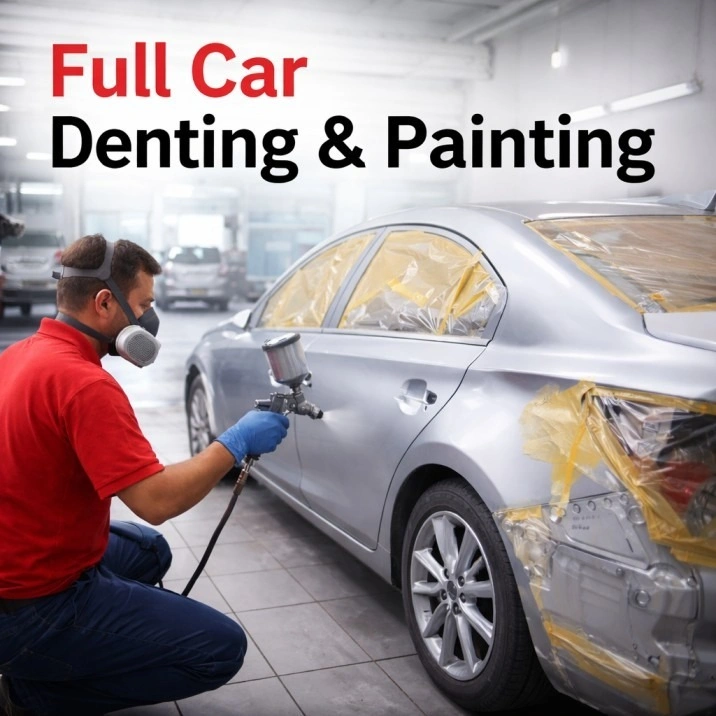 Full Car Denting & Painting in Hyderabad (ECIL) | Vishnu Car Care