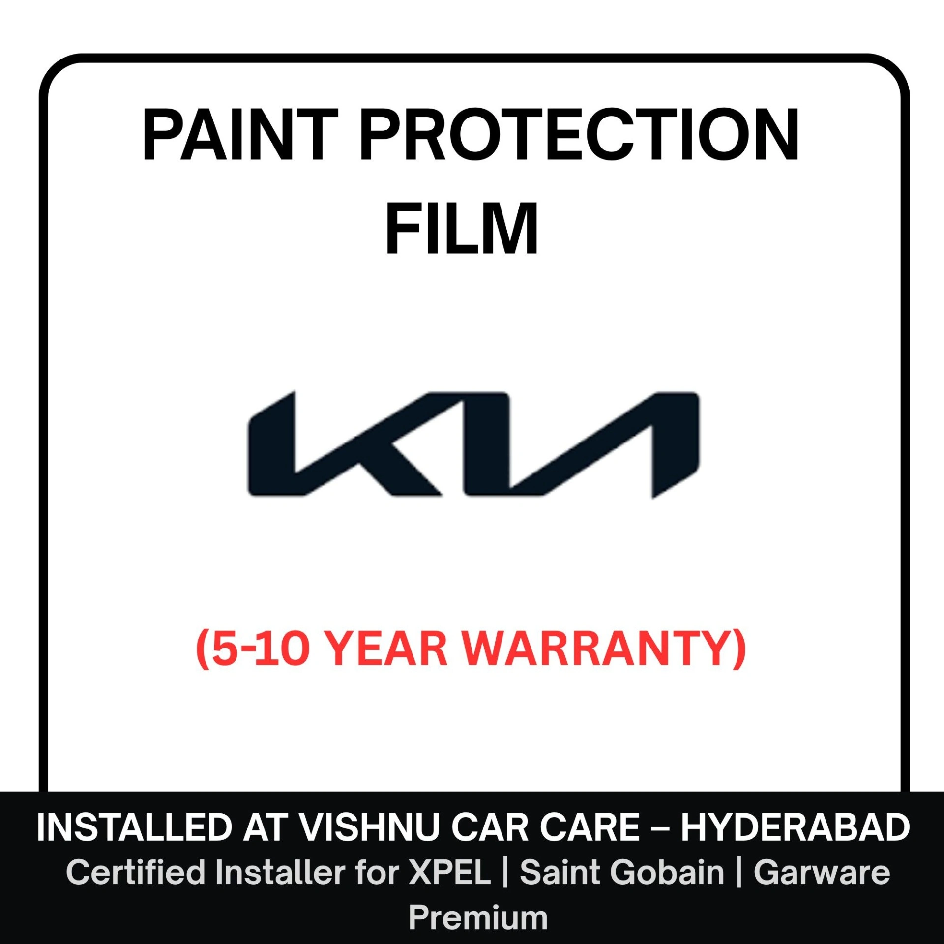 Kia PPF Hyderabad | Best Paint Protection Film – Vishnu Car Care