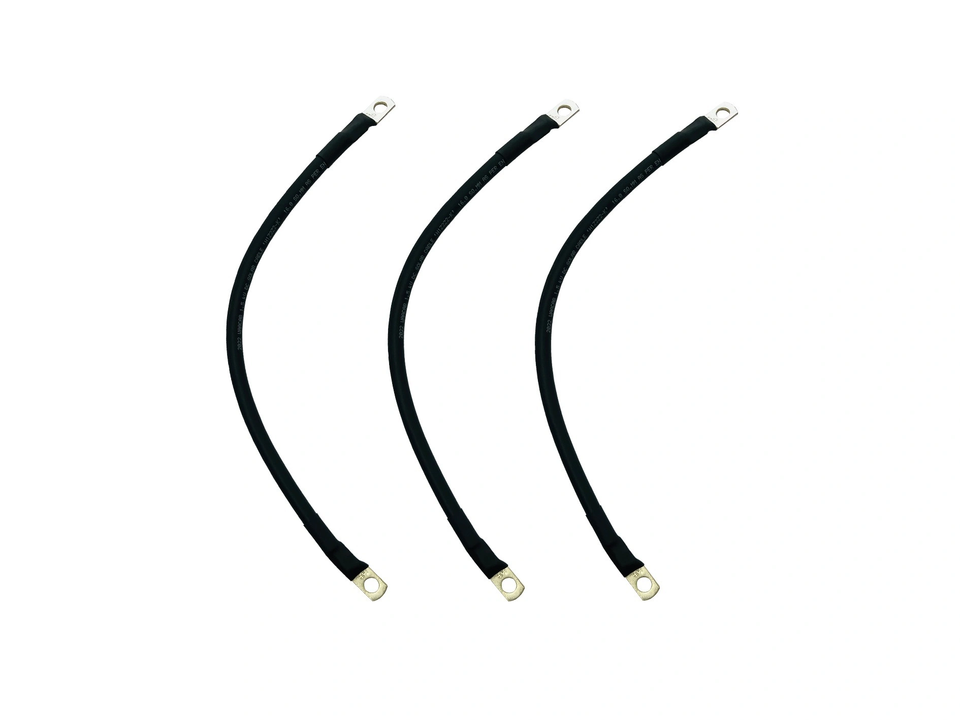 16 Sq. MM DC Battery Connecting Cable with Ring Lugs