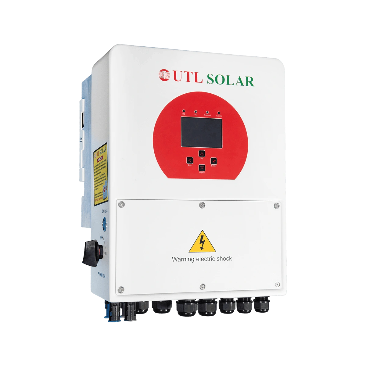 UTL 5 KW 48V Transformer Less Single Phase Solar Hybrid Inverter | HYB ...