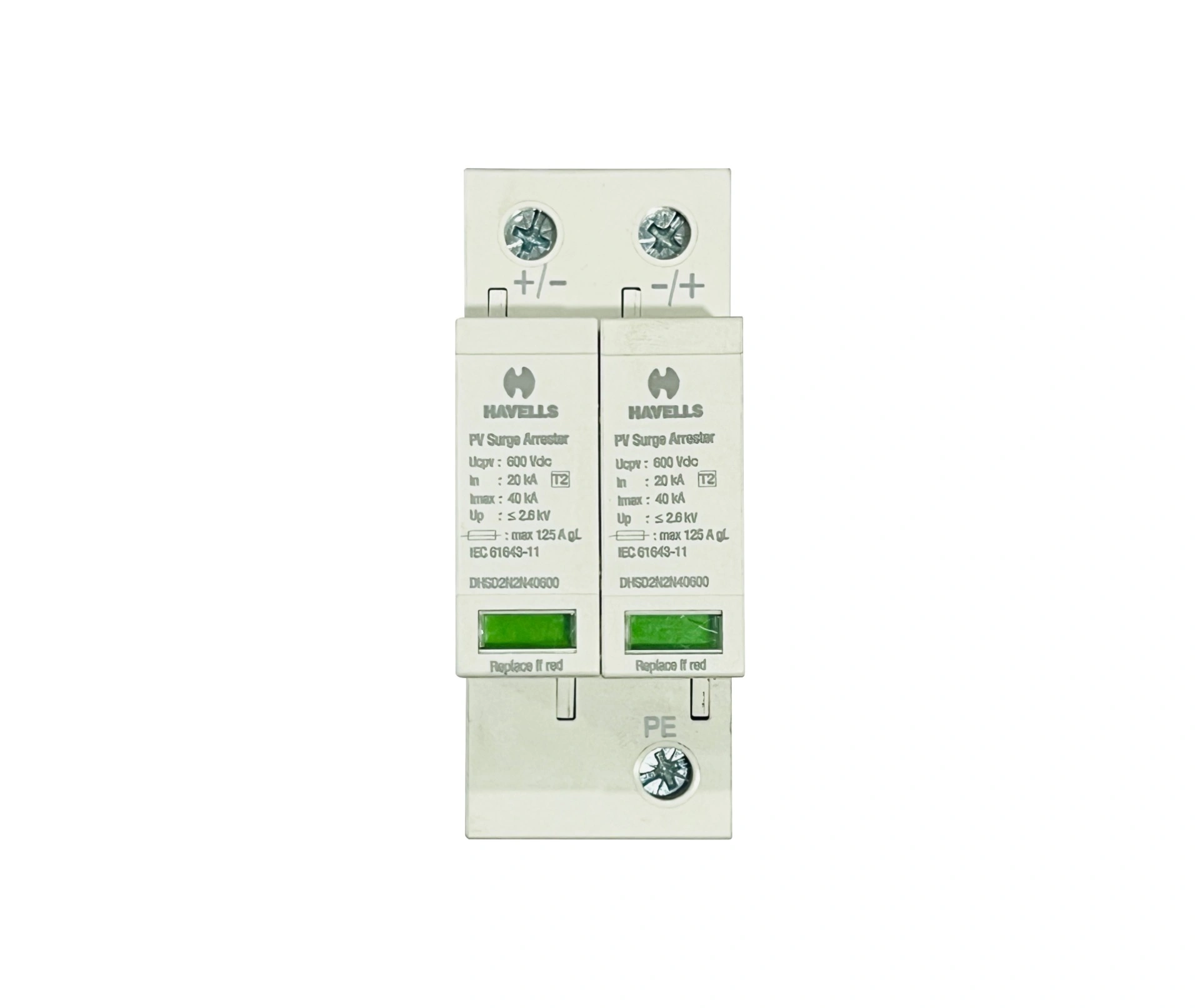 Havells 600V DC SPD 2 Pole