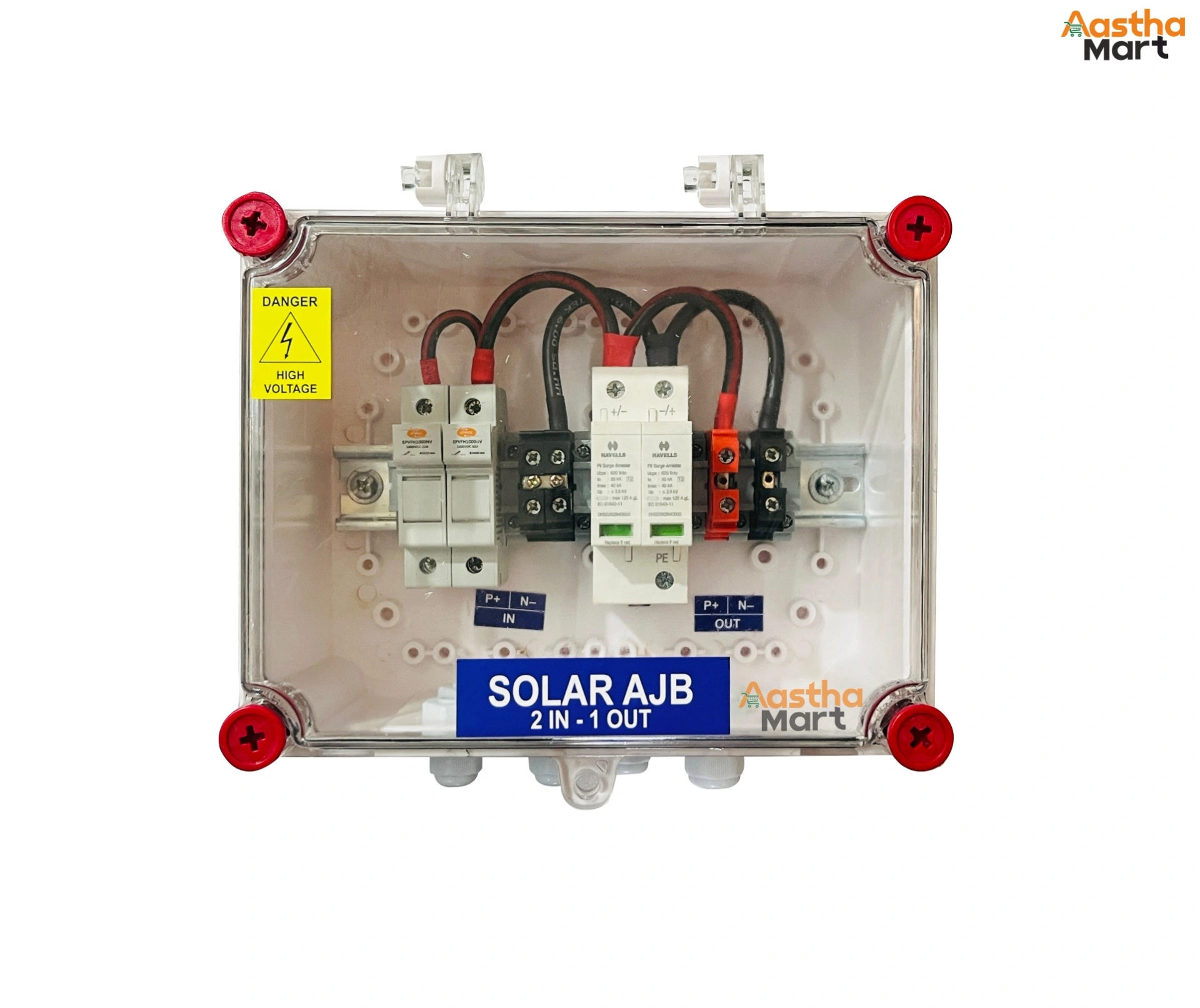 Solar AJB DCDB 2 IN 1 OUT 600V - High Quality Solar DCDB