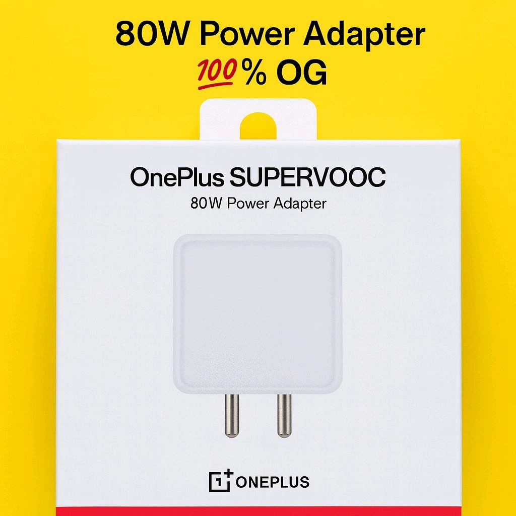 New Oneplus 80W Dock Super Vooc Fast Charging Adapter