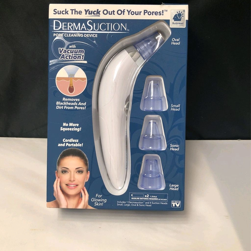 Derma Suction Whitehead/Blackhead Remover Tools 4in1 Multi Function ...