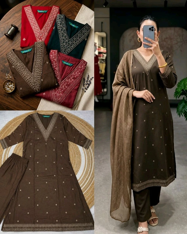 Trendy Stylish Party Wear Full Set