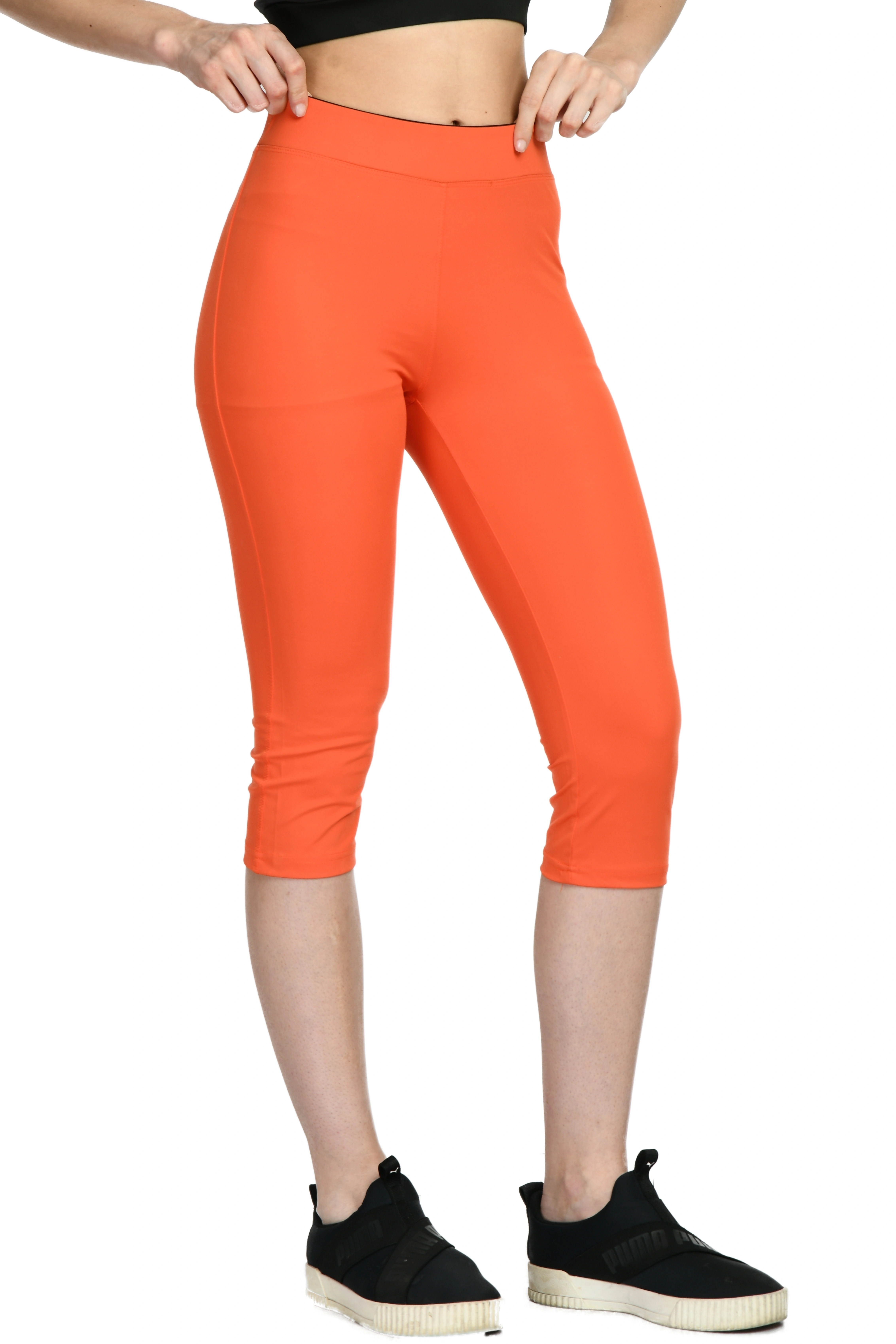Body Smith Solid Saffron Capri