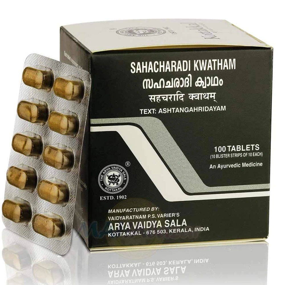 Arya Vaidya Sala Kottakkal Sahacharadi Kwatham Tablet (100tab)