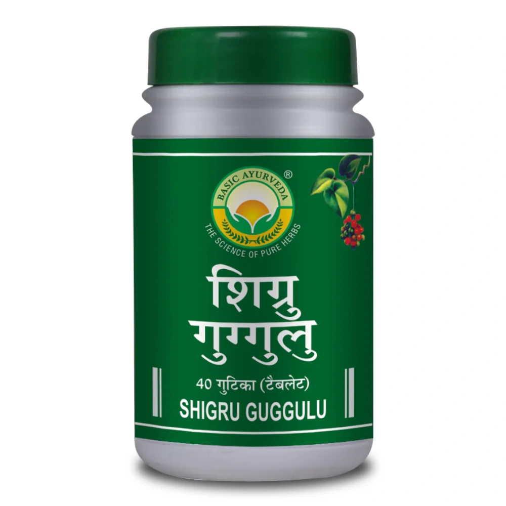 Basic Ayurveda Shigru Guggulu (40tab)