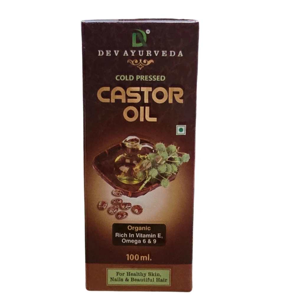 Dev Castor Oil (100ml) Cold Pressed - Ayush Pharmacy