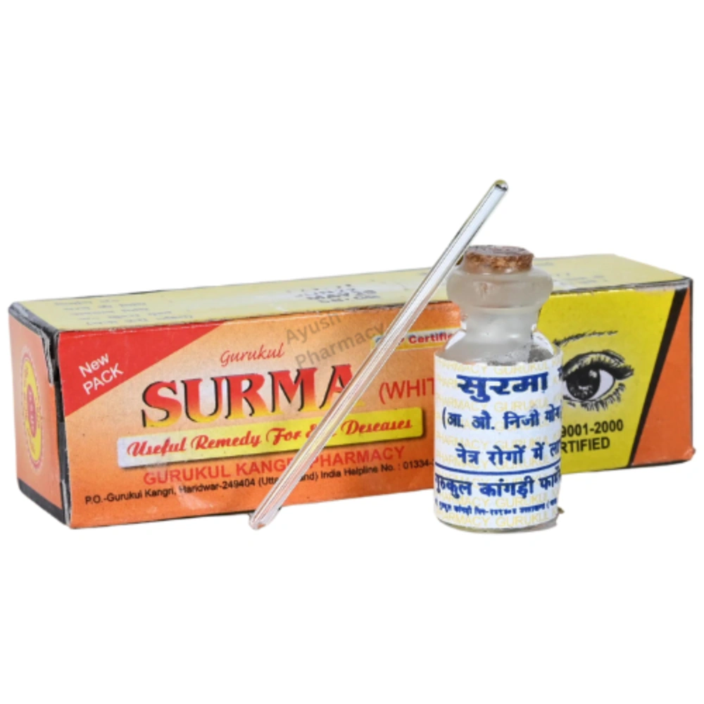 Gurukul Kangri Pharmacy White Surma (1.5gm)