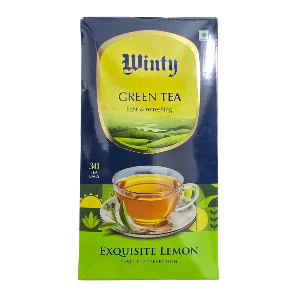 Leeford Green Tea, Lemon & Honey 25 Tea Bags