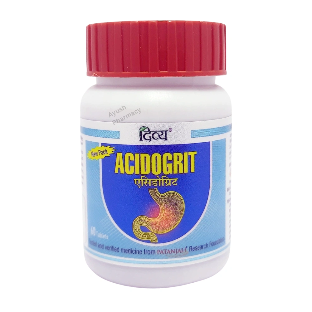 Patanjali Divya Acidogrit Tablet (60tab)