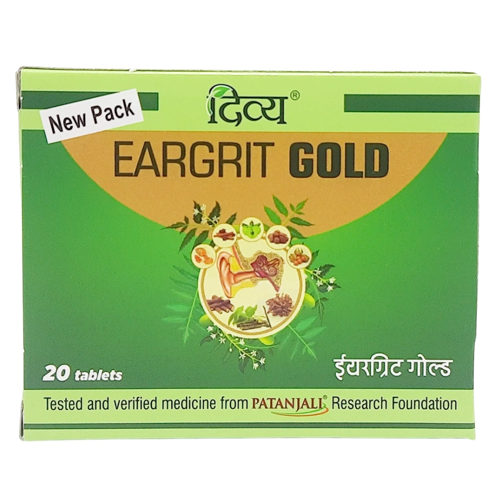 Patanjali Divya Eargrit Gold Tablet (20tab)