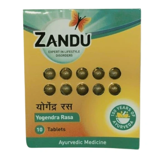 Zandu Yogendra Rasa (10tab) - Ayush Pharmacy