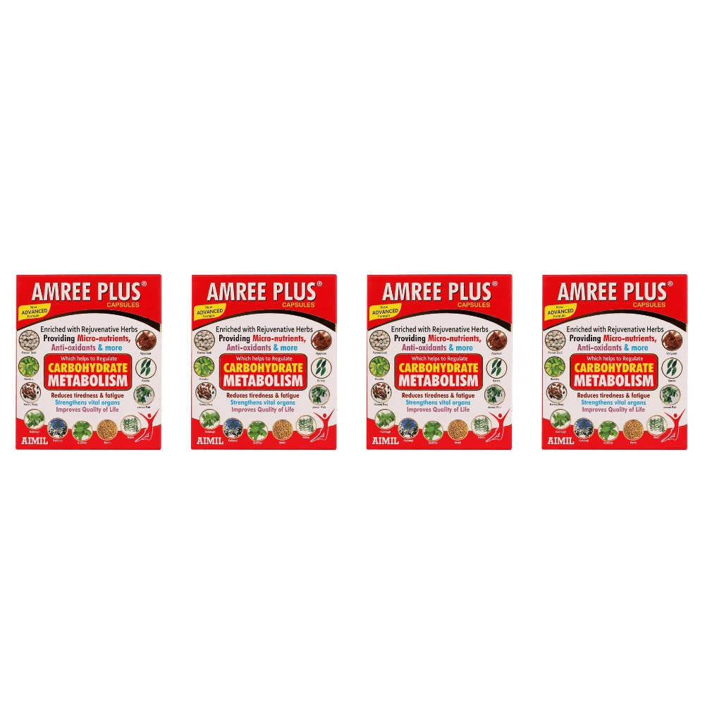 Aimil Amree Plus Capsule (20caps) (Pack Of 4)